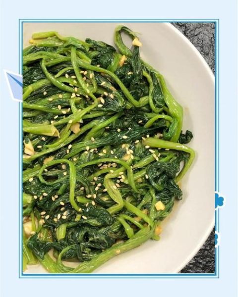 芝麻酱拌菠菜怎么做_菠菜焯水几分钟-第3张图片-山城妙识