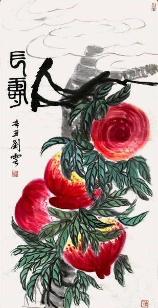 大寿桃图片_寓意是什么-第3张图片-山城妙识