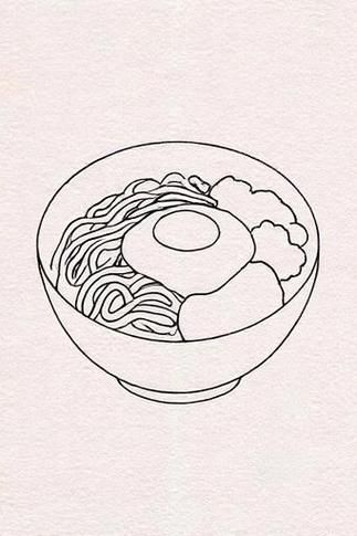 牛肉面简笔画怎么画_牛肉面简笔画步骤-第1张图片-山城妙识 牛肉面简笔画怎么画_牛肉面简笔画步骤-第1张图片-山城妙识