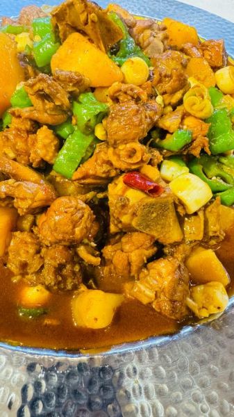 鸡肉的做法大全家常菜_大盘鸡怎么做-第2张图片-山城妙识