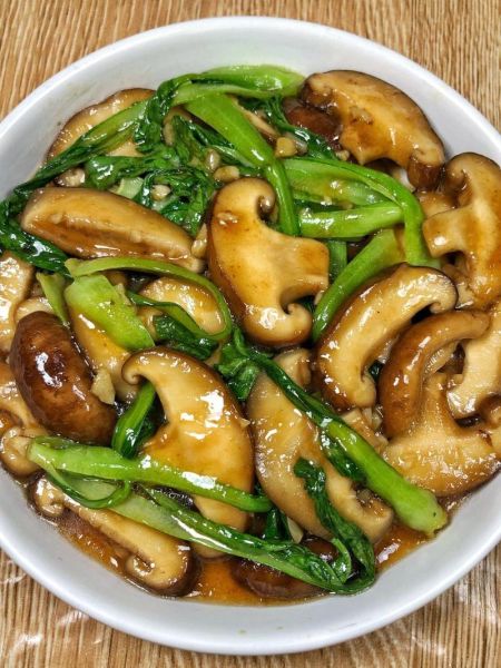 香菇炒青菜怎么炒_香菇炒青菜的家常做法-第1张图片-山城妙识 香菇炒青菜怎么炒_香菇炒青菜的家常做法-第1张图片-山城妙识