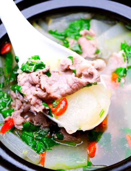 冬瓜羊肉片汤怎么做好吃_冬瓜羊肉片汤的家常做法-第3张图片-山城妙识 冬瓜羊肉片汤怎么做好吃_冬瓜羊肉片汤的家常做法-第3张图片-山城妙识