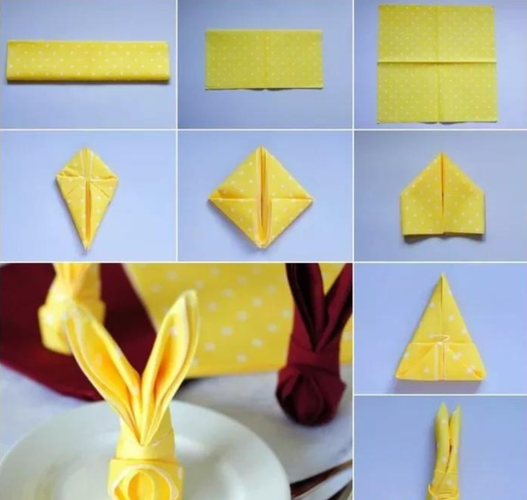 西餐盘花怎么折_西餐盘花折法图解-第2张图片-山城妙识 西餐盘花怎么折_西餐盘花折法图解-第2张图片-山城妙识