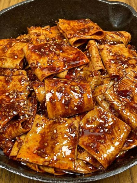 麻辣豆腐皮怎么做_家常麻辣豆腐皮的做法-第1张图片-山城妙识