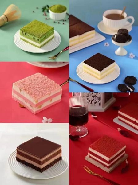 方形慕斯蛋糕装饰图片_怎么摆盘好看-第1张图片-山城妙识