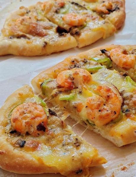 虾仁披萨怎么做_虾仁披萨的做法大全-第2张图片-山城妙识 虾仁披萨怎么做_虾仁披萨的做法大全-第2张图片-山城妙识