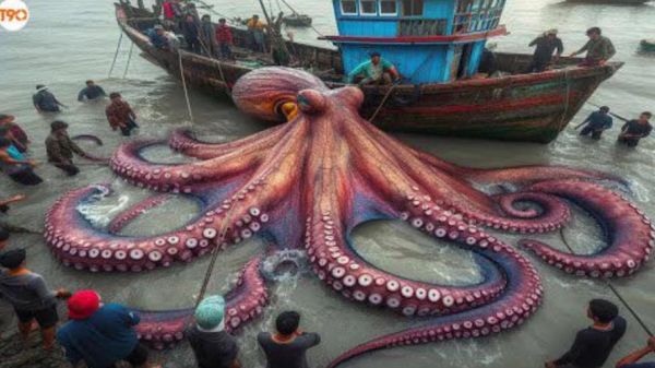 80米巨型章鱼真的存在吗_巨型章鱼最大有多大-第3张图片-山城妙识