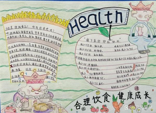 健康饮食手抄报内容大全_如何制作-第1张图片-山城妙识