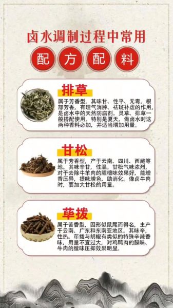 卤肉36种香料配方_如何精准搭配-第3张图片-山城妙识