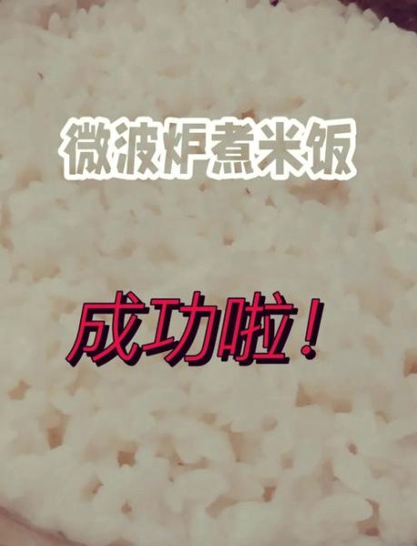 微波炉做米饭要多长时间_微波炉做米饭水米比例是多少-第3张图片-山城妙识