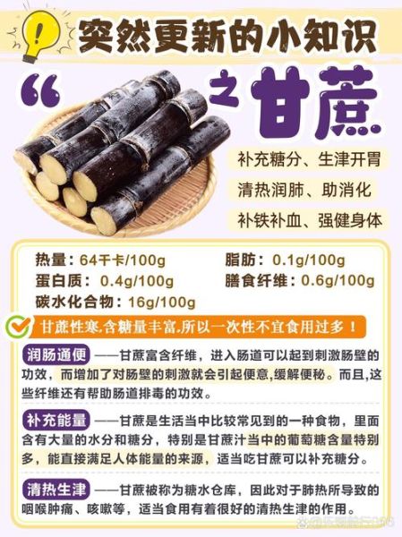 孕妇可以吃甘蔗吗_甘蔗的功效与作用孕妇-第2张图片-山城妙识