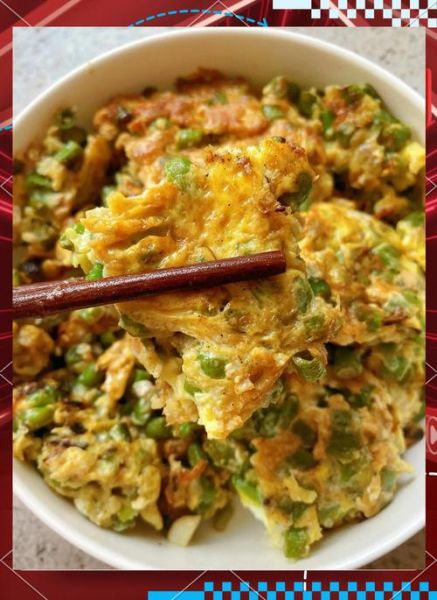 酸豆角炒鸡蛋怎么做_酸豆角炒鸡蛋的家常做法-第3张图片-山城妙识