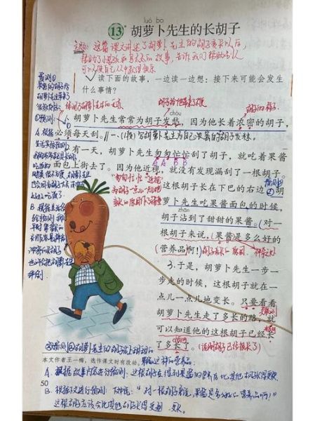 胡萝卜先生的长胡子评课_如何写-第1张图片-山城妙识