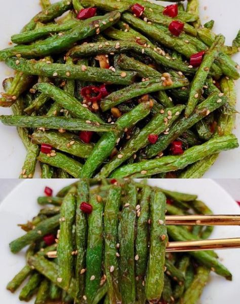 干煸豆角炸几分钟_豆角炸多久才酥脆-第2张图片-山城妙识