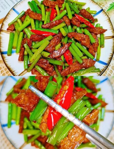 蒜薹炒肉丝怎么炒好吃_蒜薹炒肉丝用焯水吗-第1张图片-山城妙识 蒜薹炒肉丝怎么炒好吃_蒜薹炒肉丝用焯水吗-第1张图片-山城妙识