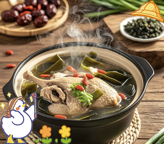 海带鸭肉汤的做法_海带鸭肉汤的功效-第1张图片-山城妙识