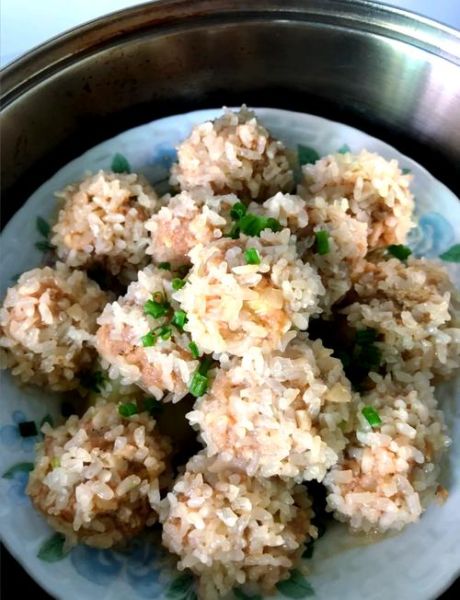 珍珠丸子怎么做_糯米珍珠丸子家常做法-第1张图片-山城妙识 珍珠丸子怎么做_糯米珍珠丸子家常做法-第1张图片-山城妙识