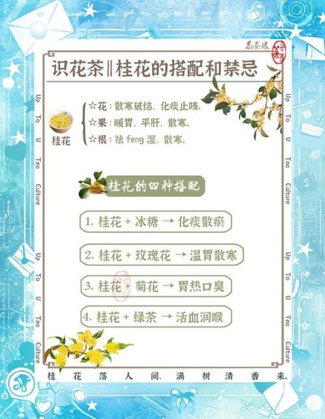 桂花茶什么人不能喝_桂花茶禁忌有哪些-第2张图片-山城妙识