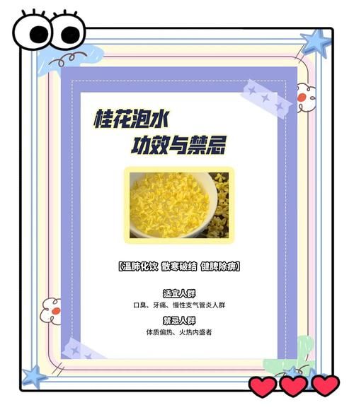 桂花茶什么人不能喝_桂花茶禁忌有哪些-第3张图片-山城妙识