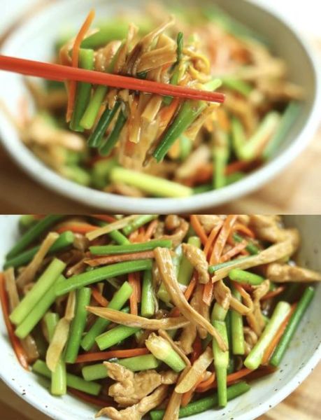 蒜苗炒肉丝怎么炒好吃_蒜苗炒肉丝用哪个部位肉-第1张图片-山城妙识