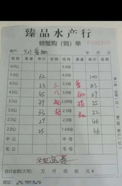 螃蟹价格排名_大闸蟹多少钱一斤-第2张图片-山城妙识