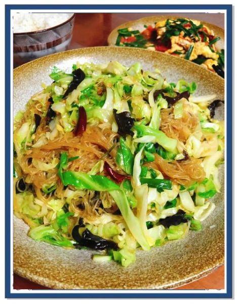 包菜粉丝怎么炒不粘锅_包菜粉丝最简单的做法-第2张图片-山城妙识