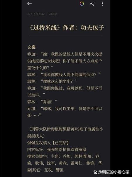 过桥米线小说讲了什么_结局是BE还是HE-第1张图片-山城妙识