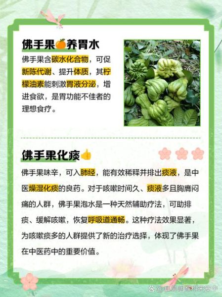 佛手果图片大全_佛手果的功效与作用-第1张图片-山城妙识