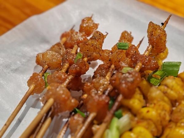 烧烤牛油串怎么腌制_烧烤牛油串做法图解-第1张图片-山城妙识