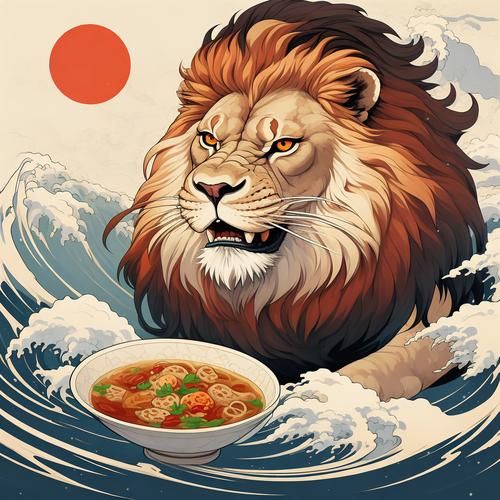 霸气狮子头绘画教程_如何画出立体感-第3张图片-山城妙识