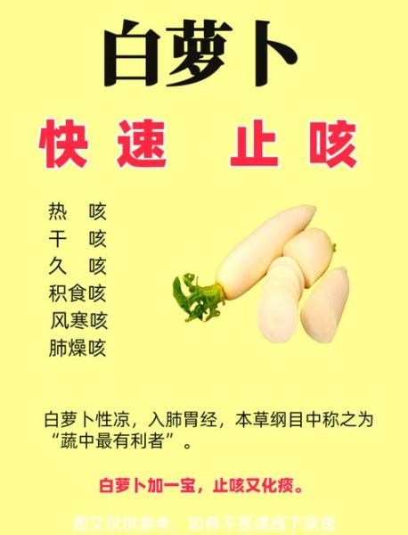 白萝卜治支气管炎有效吗_白萝卜怎么吃止咳化痰-第1张图片-山城妙识