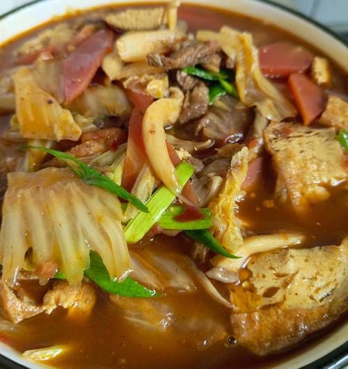 麻麻花白菜炖豆腐怎么做_家常做法窍门-第2张图片-山城妙识