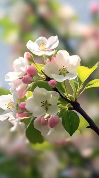 苹果花是什么颜色_苹果花颜色有几种-第1张图片-山城妙识