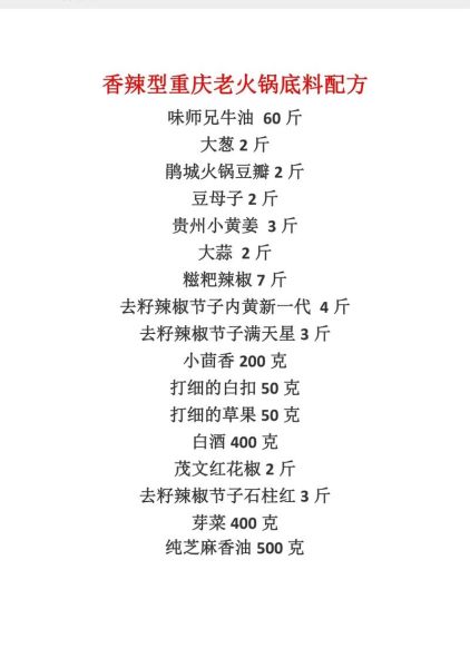 正宗四川火锅底料怎么做_家庭版配方大全-第3张图片-山城妙识