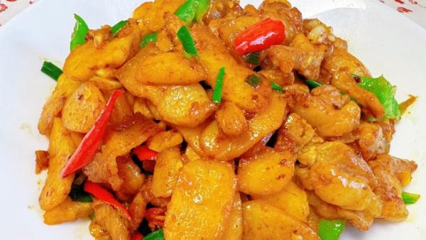 荸荠怎么去皮_荸荠炒肉片的做法-第1张图片-山城妙识