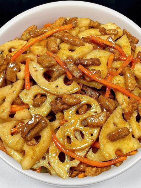 藕怎么炒好吃_家常藕片炒肉做法-第3张图片-山城妙识