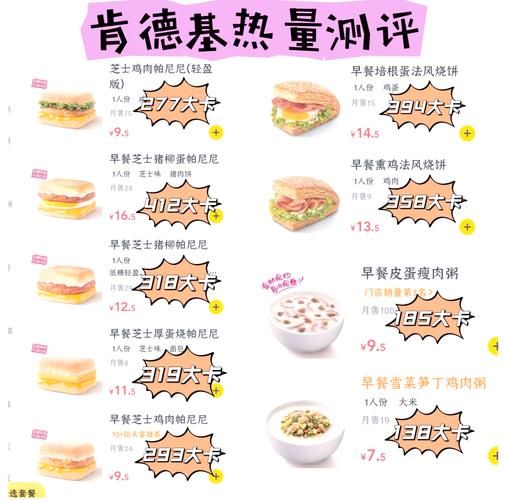 肯德基菜单图片大全集_有哪些隐藏吃法-第3张图片-山城妙识