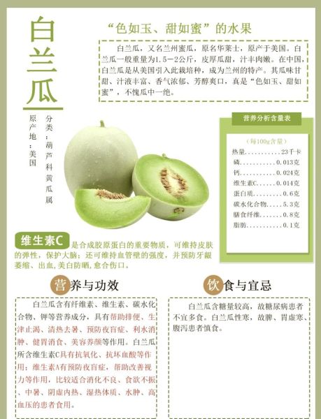 白兰瓜和香瓜的区别_哪个更甜更好吃-第1张图片-山城妙识 白兰瓜和香瓜的区别_哪个更甜更好吃-第1张图片-山城妙识