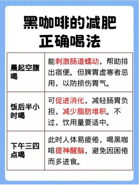 黑咖啡减肥真的有效吗_黑咖啡怎么喝才能瘦-第1张图片-山城妙识
