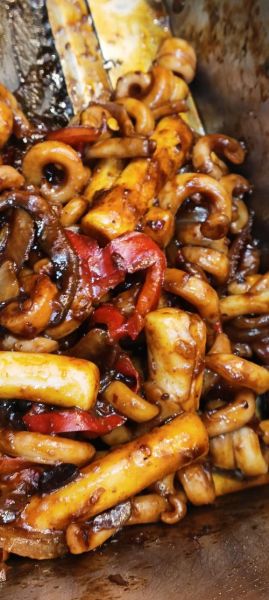 铁板鱿鱼怎么做_铁板鱿鱼的做法视频-第3张图片-山城妙识