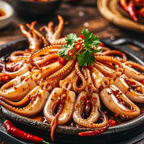 铁板鱿鱼怎么做_铁板鱿鱼的做法视频-第2张图片-山城妙识