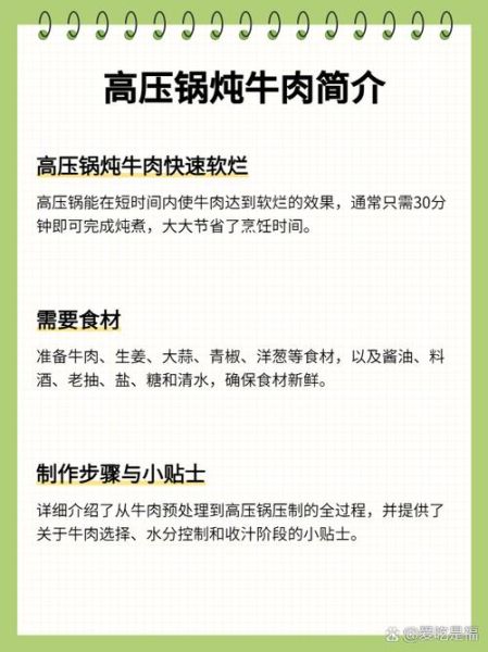 高压锅炖牛肉多长时间_炖多久才软烂-第3张图片-山城妙识