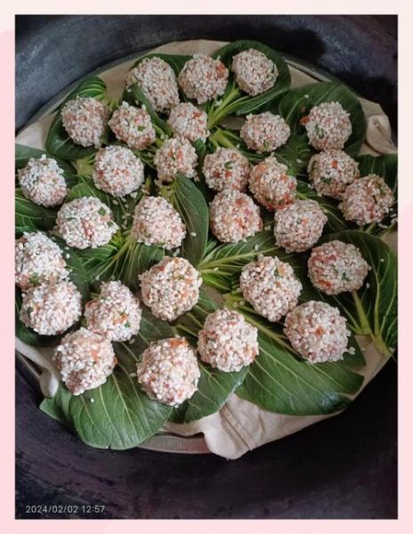 肉馅糯米团子怎么做_糯米团子蒸多久才熟-第1张图片-山城妙识