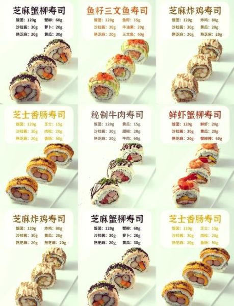 寿司种类大全_寿司图片怎么看懂-第3张图片-山城妙识