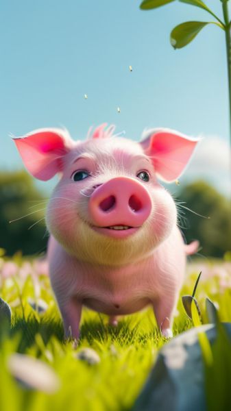 猪图片大全大图霸气_高清壁纸哪里找-第2张图片-山城妙识