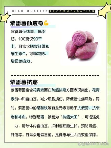 紫薯的功效与作用及副作用_紫薯吃多了会怎样-第3张图片-山城妙识