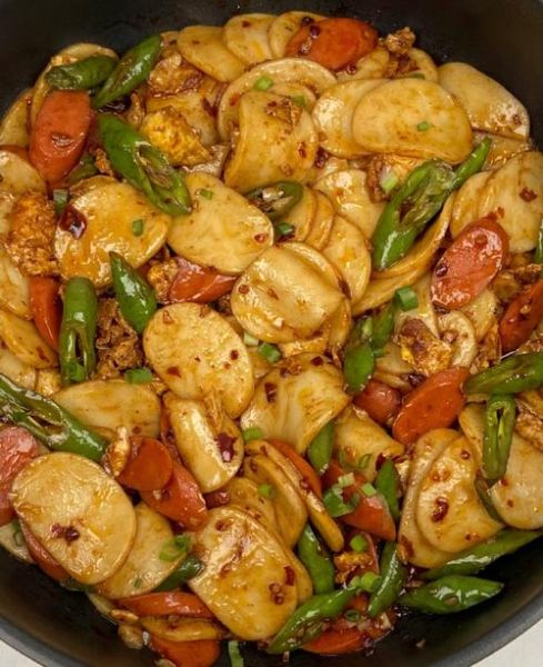 鸡蛋炒年糕怎么做_鸡蛋炒年糕简单又好吃-第3张图片-山城妙识 鸡蛋炒年糕怎么做_鸡蛋炒年糕简单又好吃-第3张图片-山城妙识