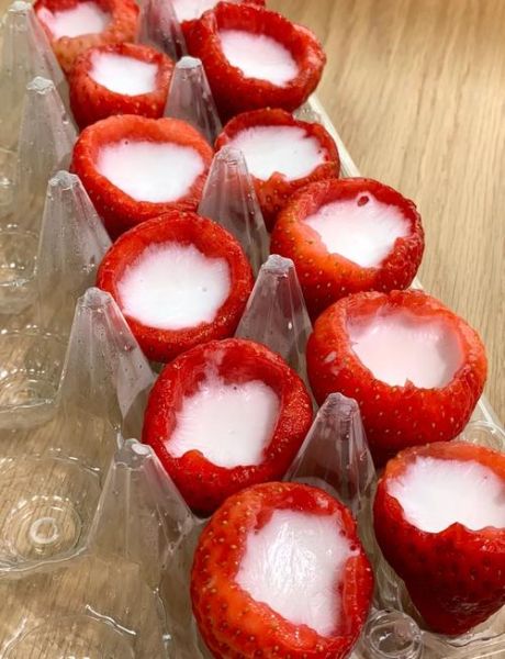 草莓冰淇淋的做法_酸奶草莓冰淇淋怎么做-第1张图片-山城妙识