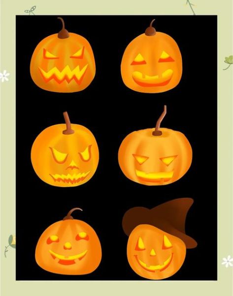 南瓜灯表情图片_万圣节表情符号怎么打-第1张图片-山城妙识