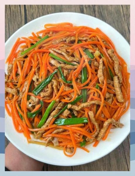 胡萝卜丝炒肉怎么做_胡萝卜丝炒肉的营养价值-第3张图片-山城妙识